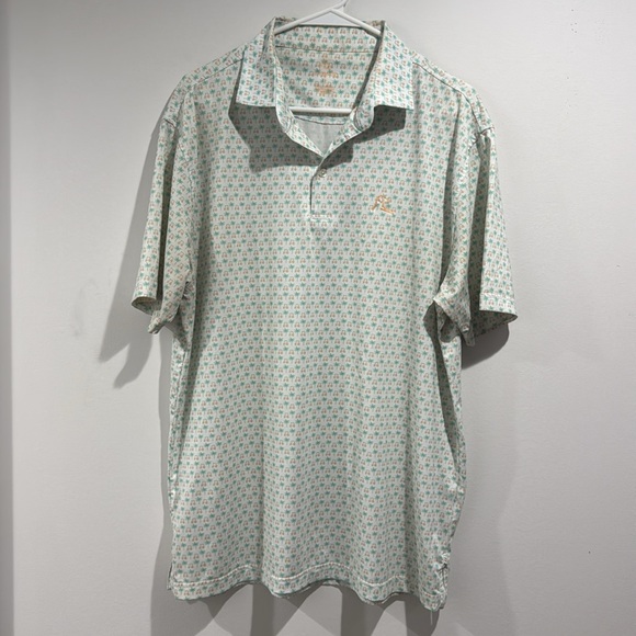Rhoback | Shirts | Rhoback Mens Performance Polo The Koopa Palm Tree ...